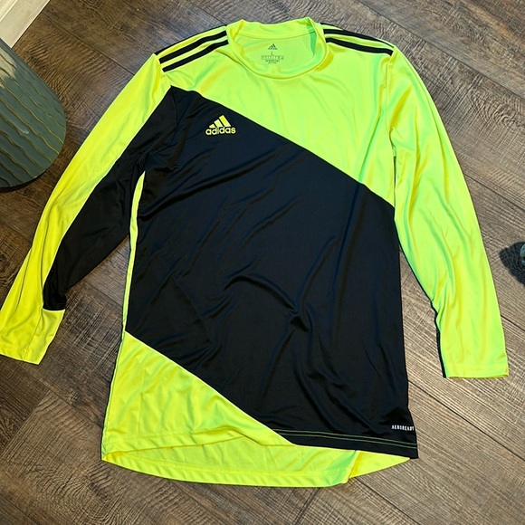 adidas | Shirts | Brand New Mens Neon Green Goalie Shirt | Poshmark